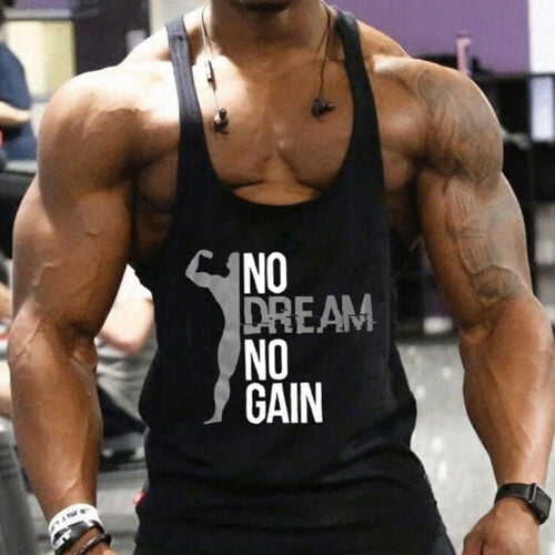 Streetwear Westen Herren Gym Muscle Plain Weste Low Cut Bodybuilding ...