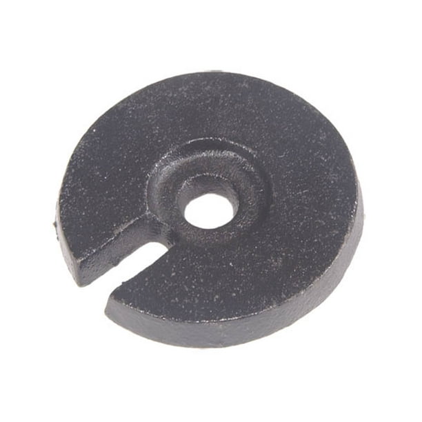 B&P Lamp® 1 Pound Cast Iron Loader Table Lamp Counterweight 3 1/2 Inch ...