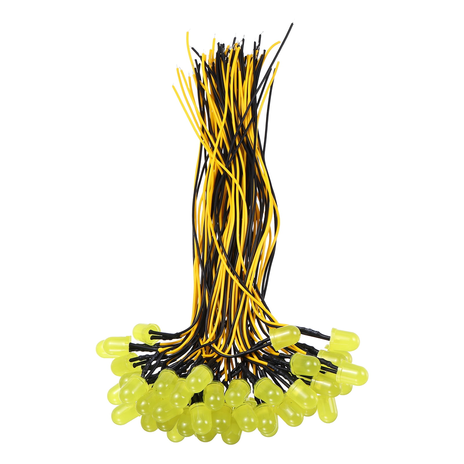 Click here for Uxcell 50pcs 10mm Led Diode Lights  Yellow Round T... prices