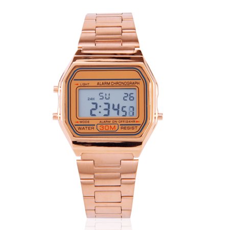 Electronic Watch,Digital LED Back Light Digital Watch Wristwatch ...