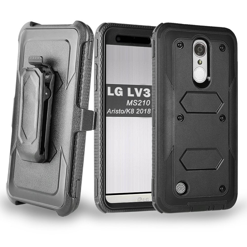 LG K30 Case with Belt Clip (X410), LG Premier Pro LTE Case, LG K10 2018 ...