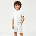 Boys Summer Outfits Casual Short Sleeve with Shorts Two Piece Toddler ...
