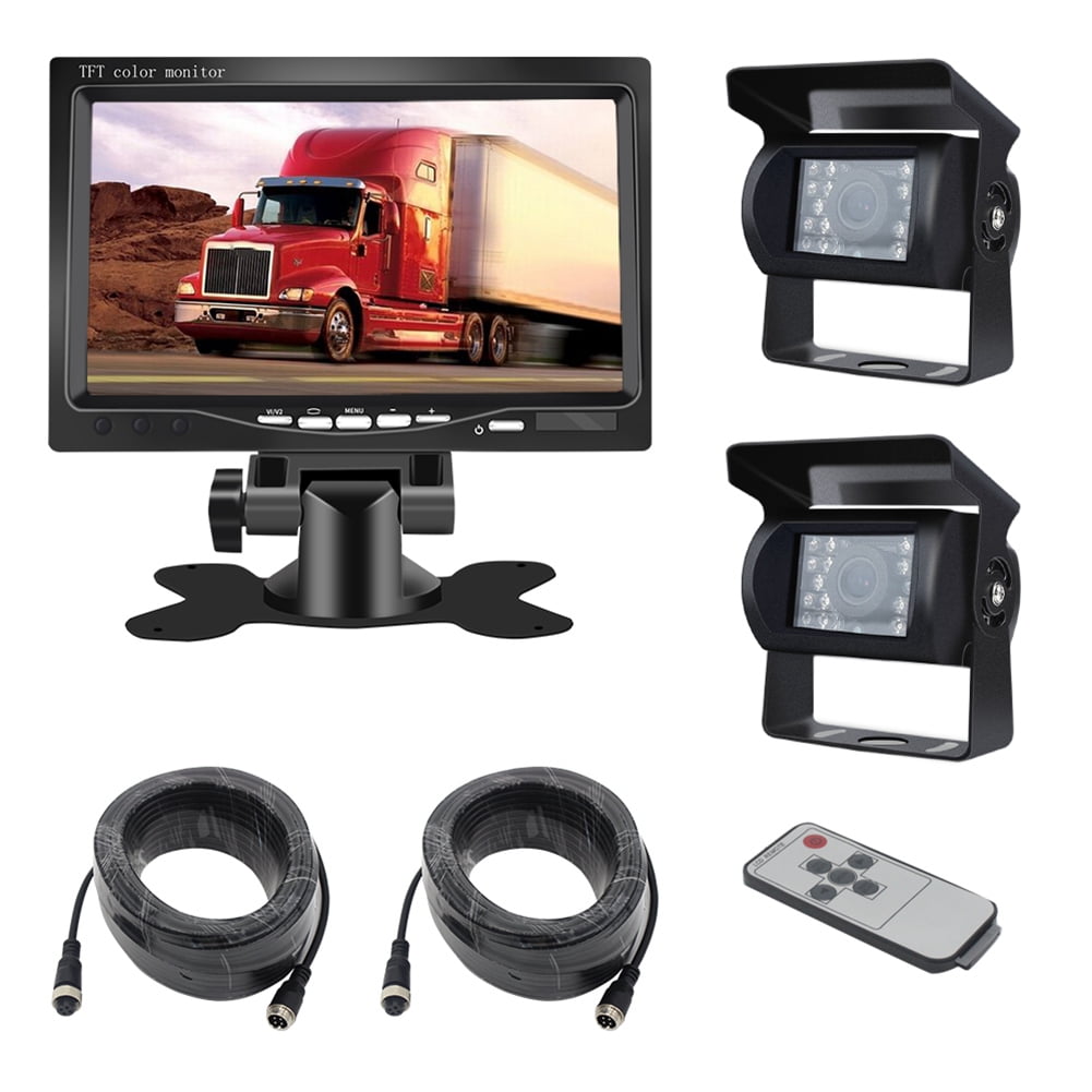 iSpchen 7inch Truck Rear Driving Camera Heavy Duty Vehicle Rearview ...