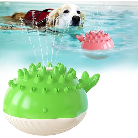 Dog Toys - Electric Water Floating Swimming Pet Bathing Water Spray Dog ...