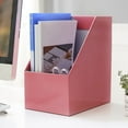 Kraft Paper Magazine Rack Bookend Book Stand File Holder Foldable ...