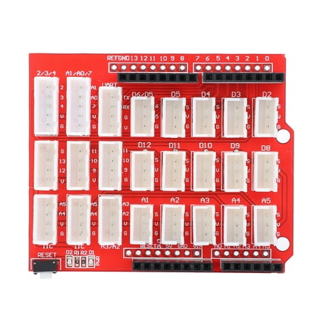 Akozon I/O Expansion Board Electronic DIY Sensor Modules Fit For R3 ...