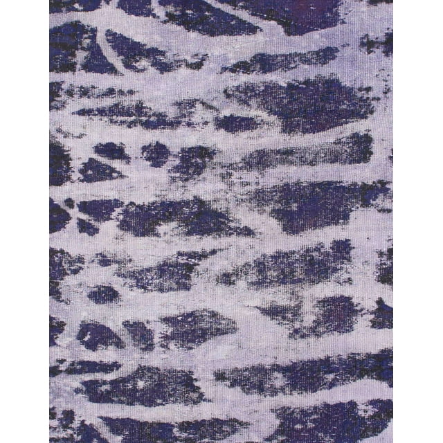 Ahgly Company Indoor Rectangle Abstract Purple Abstract Area Rugs, 8' x ...