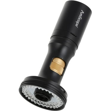 Free Shipping! AmScope 50W LED Fiber Optic Dual Gooseneck Lights ...