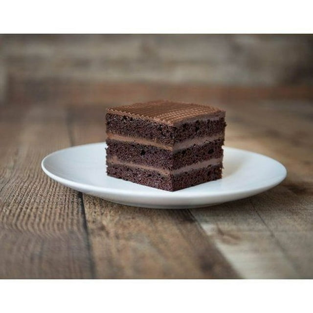 The Original Cakerie 24 Cut Chocolate Layer Dessert Cake -- 2 per case ...