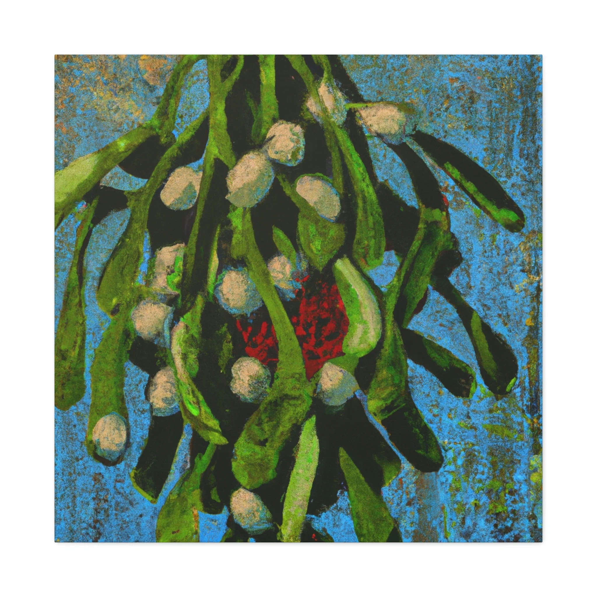 Mistletoe Magic Moment - Canvas - Walmart.com