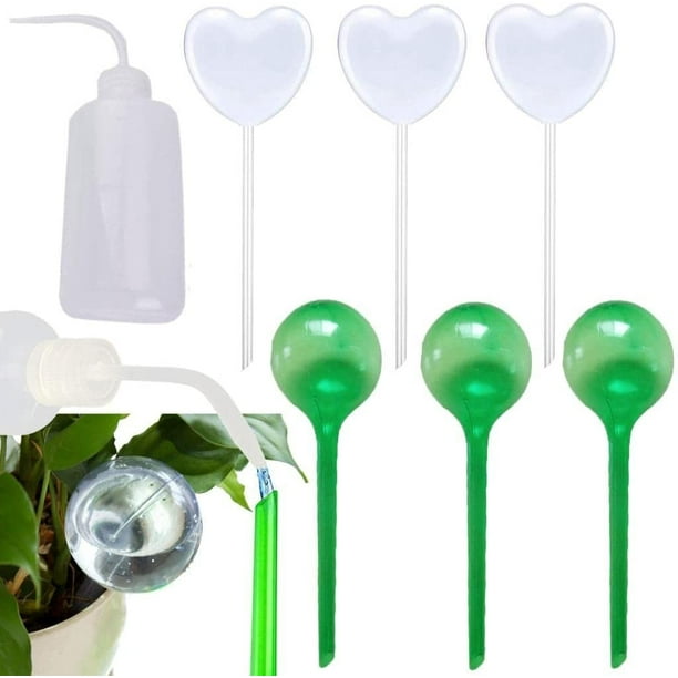 Qingsi 7Pack Large Automatic Plant Waterer with Pointed Mouth Bottle ...