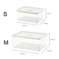 Yirtree Stackable Food Storage Containers, Vented Lids, Drain Tray ...