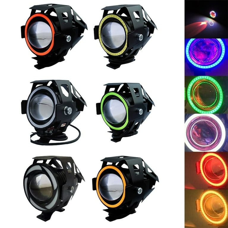 Angel Eyes Headlights Motorcycle