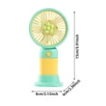 Portable Handheld USB Fan for Indoor Outdoor Use Silent Personal ...