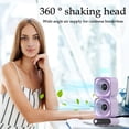 AZXY Convenient Double Head Circulating Cooling Fan, Easy Carry ...
