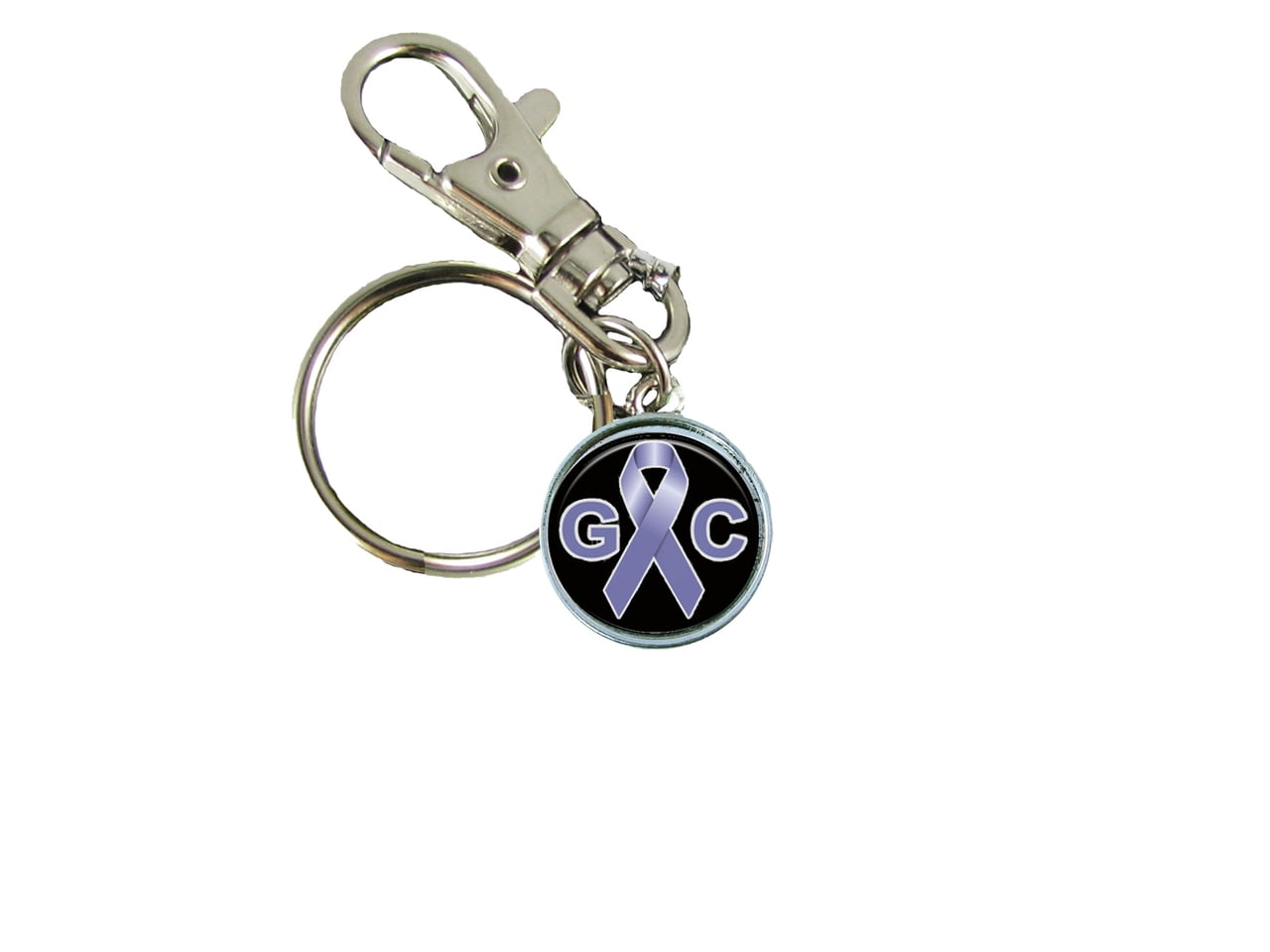 Sports Accessory Store - Gastrointestinal Cancer Awareness Keychain ...