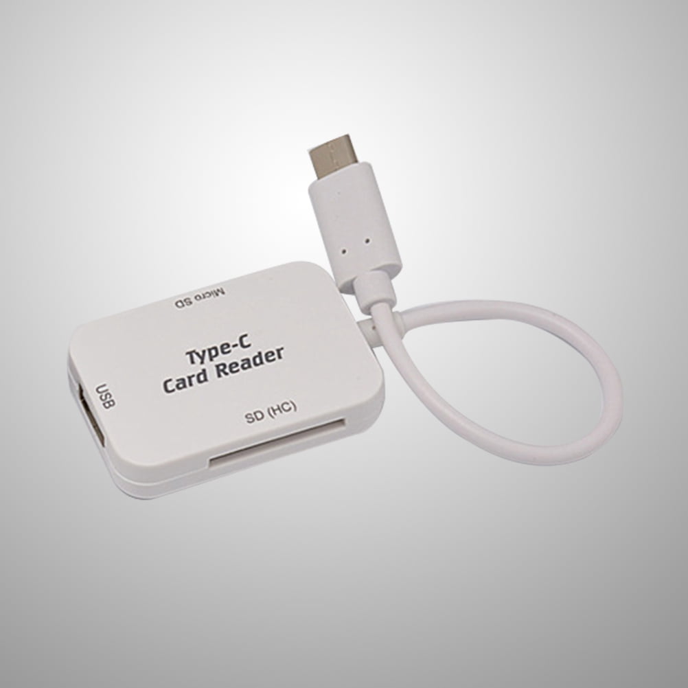 OHOIOLLA Type C Card Reader USB Reader White File Copying for Computer ...