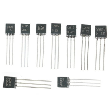 900 Pieces/Kit TO-92 Triode Transistor Plastic transistor features Iron ...