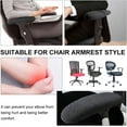 Happon Stretchable Office Chair Armrest Covers - Comfortable Pads for ...