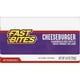 Fast Bites Cheeseburger With Bun, 4.6 Ounce -- 30 per case - Walmart.com