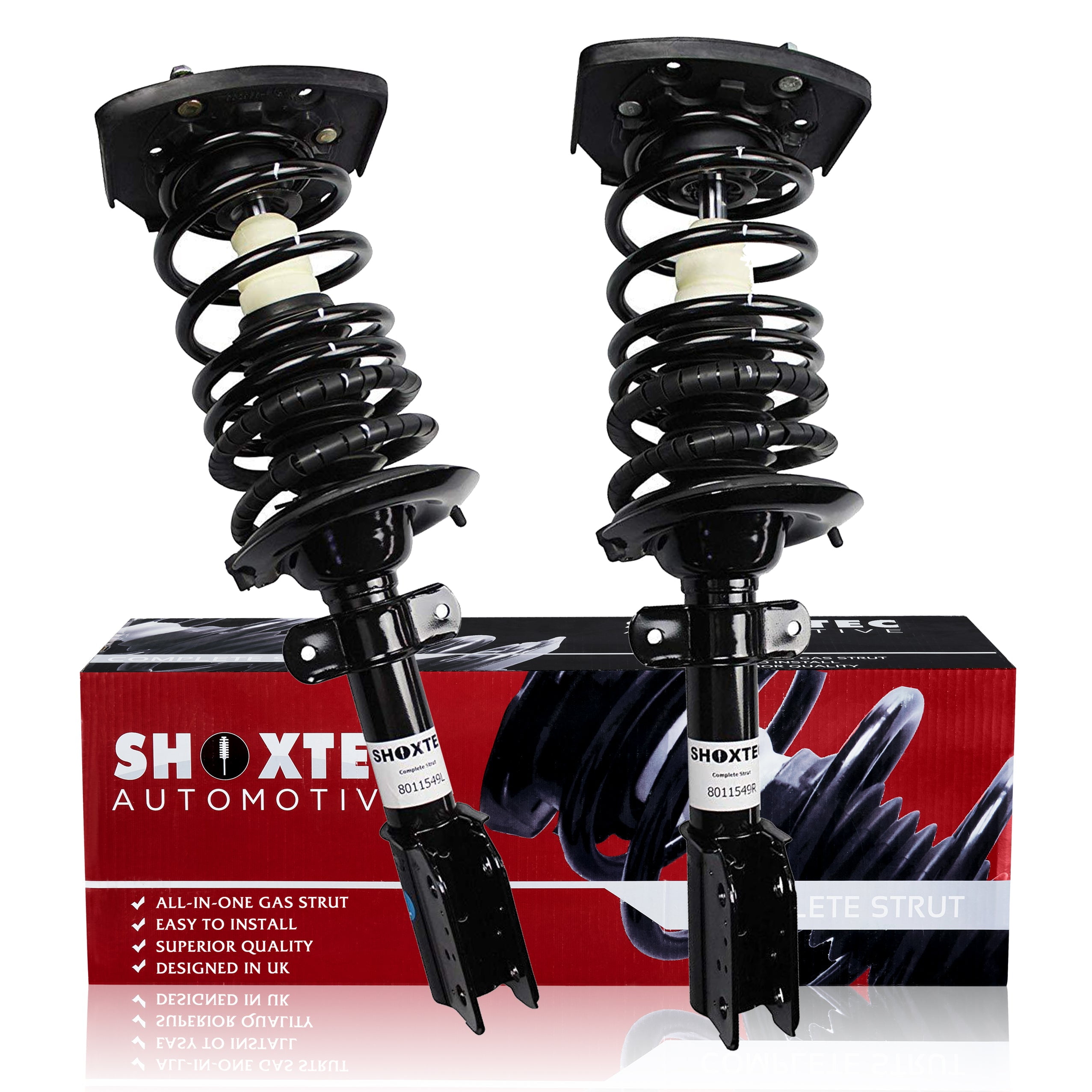 Shoxtec Rear Complete Strut Replacement For 2000 2003 Chevrolet Impala