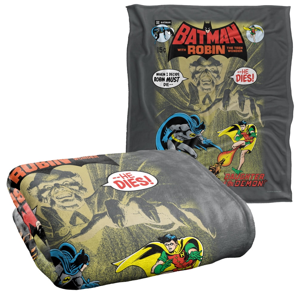 Batman #232 Cover Officially Licensed Silky Touch Super Soft Throw ...