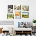11x14 Picture Frame, Photo Frame for Wall Mounting Display, Green Wood ...