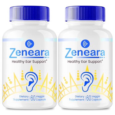 Zeneara, Healthy Ear Support for Ear Ringing & Tinnitus - 60 Capsules ...