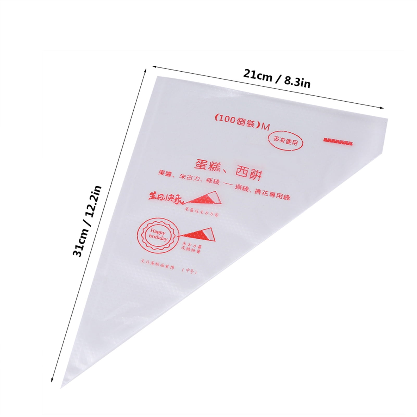 Click here for Domqga Piping Bags  100pcs Plastic Icing Piping Ba... prices