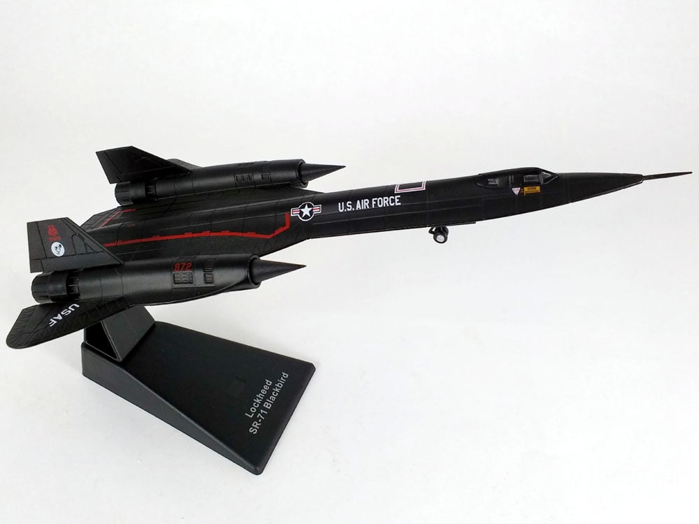 Lockheed SR-71 - SR-71A Blackbird 1/144 Scale Diecast Model - Walmart.com