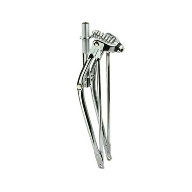 26" Classic Spring Fork 1" Chrome. Bike fork, bicycle fork, lowrider ...