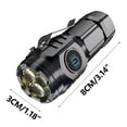 Cevemin Super Bright LED Flashlight - Portable Multifunctional Handheld ...