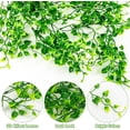 2 count Artificial - Likelife Faux Ivy Vine with Bushy Effect Leaves ...