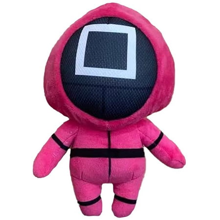 Masked Man Squid Game Plush Toy 7.8 inches (Rose，Square) | Walmart Canada