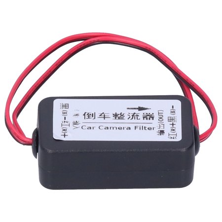LHCER 12V Backup Camera Rectifier Power Relay Capacitor Filter Anti ...