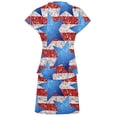 DHFJKG Womens 2 Piece Skirts Set American Flag Print Loose Fit ...