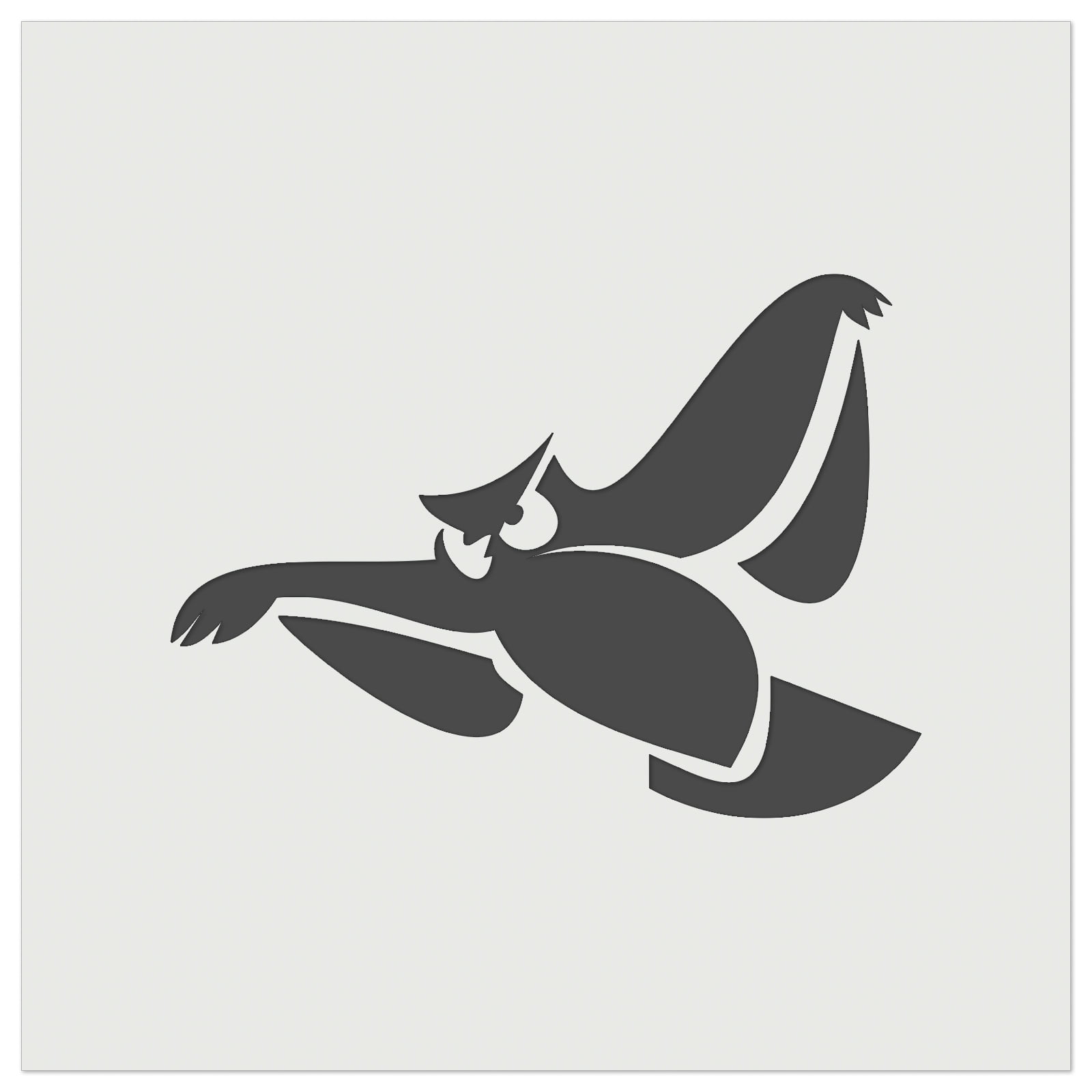Flying Owl Stencil