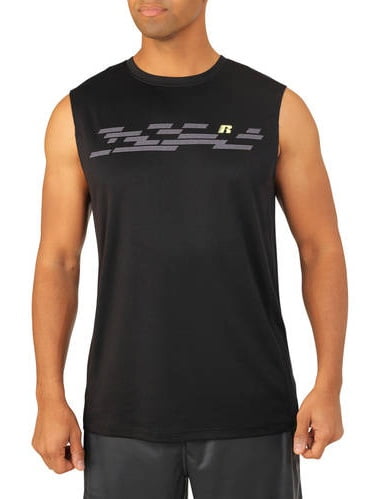 Big Men's Reflective Muscle Tank - Walmart.com