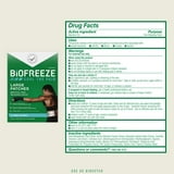Biofreeze Pain Relief Patches, Menthol Medication for Back, Knee ...