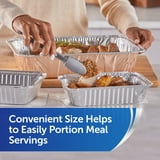 Reynolds Kitchens Aluminum Food Storage Containers with Oven-Safe Lids ...