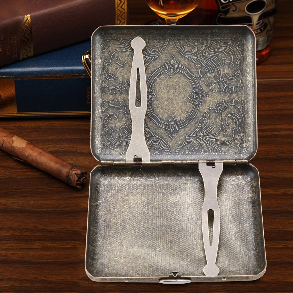 Click here for Meetca Bronze Cigarette Case retro Bronze Metal Ci... prices