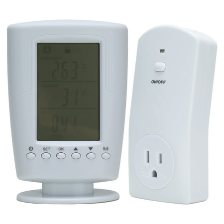 Wireless Temperature Controller, ABS Shell Multifunctional Wireless ...