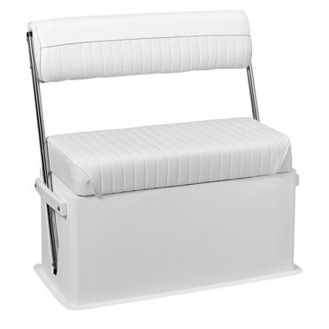 Todd 1758-18A White 50 Quart Center Console Swingback Seat - Walmart.com