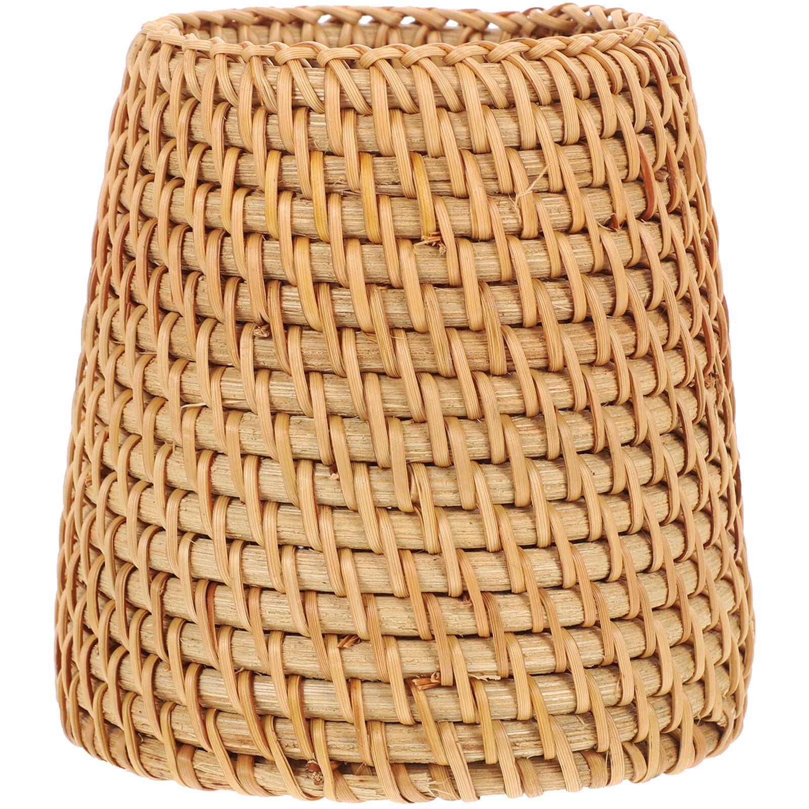 Rattan Pencil Holder Desktop Pen Holder Pastoral Style Pen Container ...