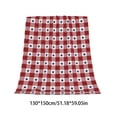 Anhility 4th of July Flannel Blanket 59.05x51.18 in, USA Flag & Star ...
