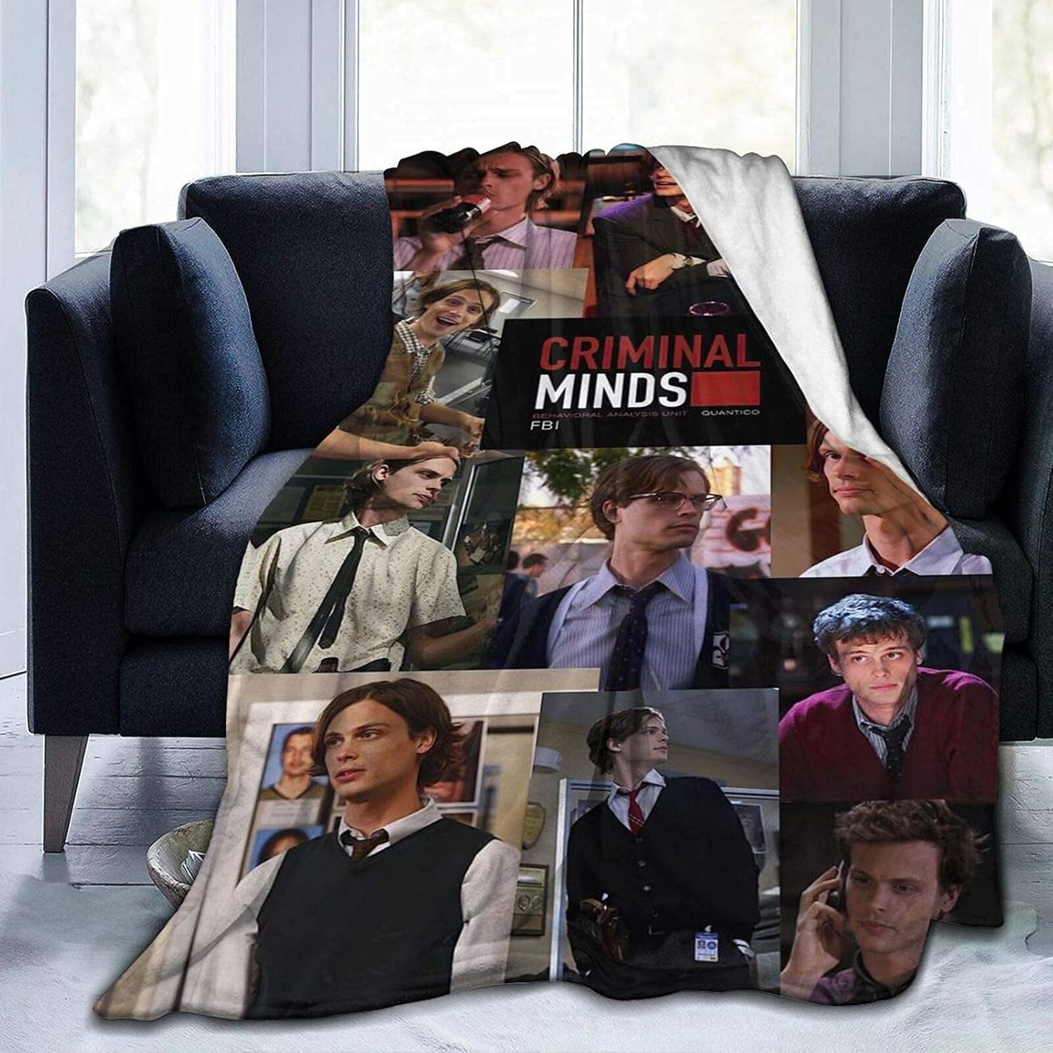 Click here for Yingd Matthew Gray Gubler Blanket Crimil Minds-Spe... prices