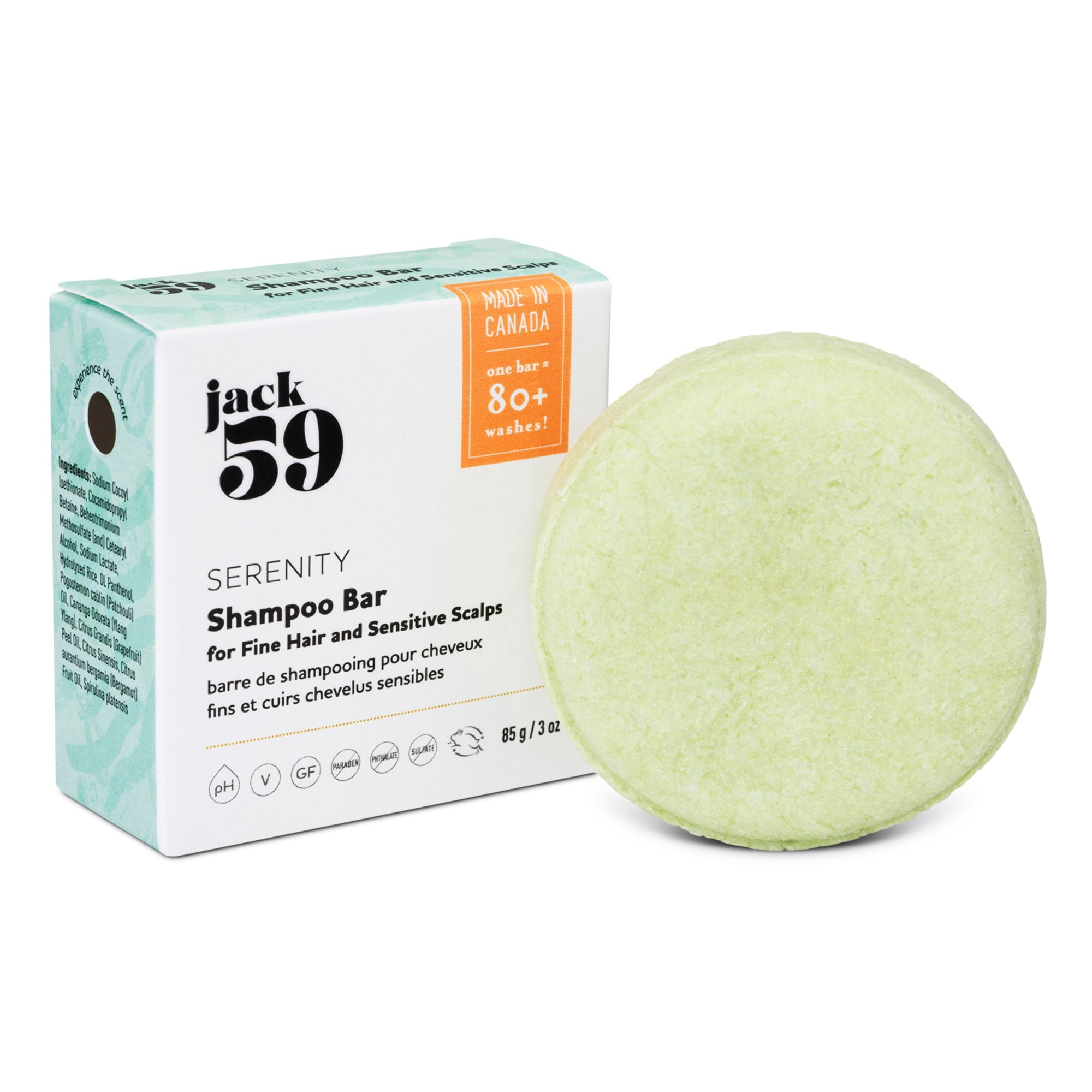 Click here for Jack59 Serenity Shampoo Bar For Fine Hair And Sens... prices
