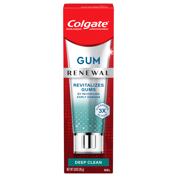 Colgate Renewal Gum Protection Deep Clean Toothpaste Gel, Mint, 3 OZ ...