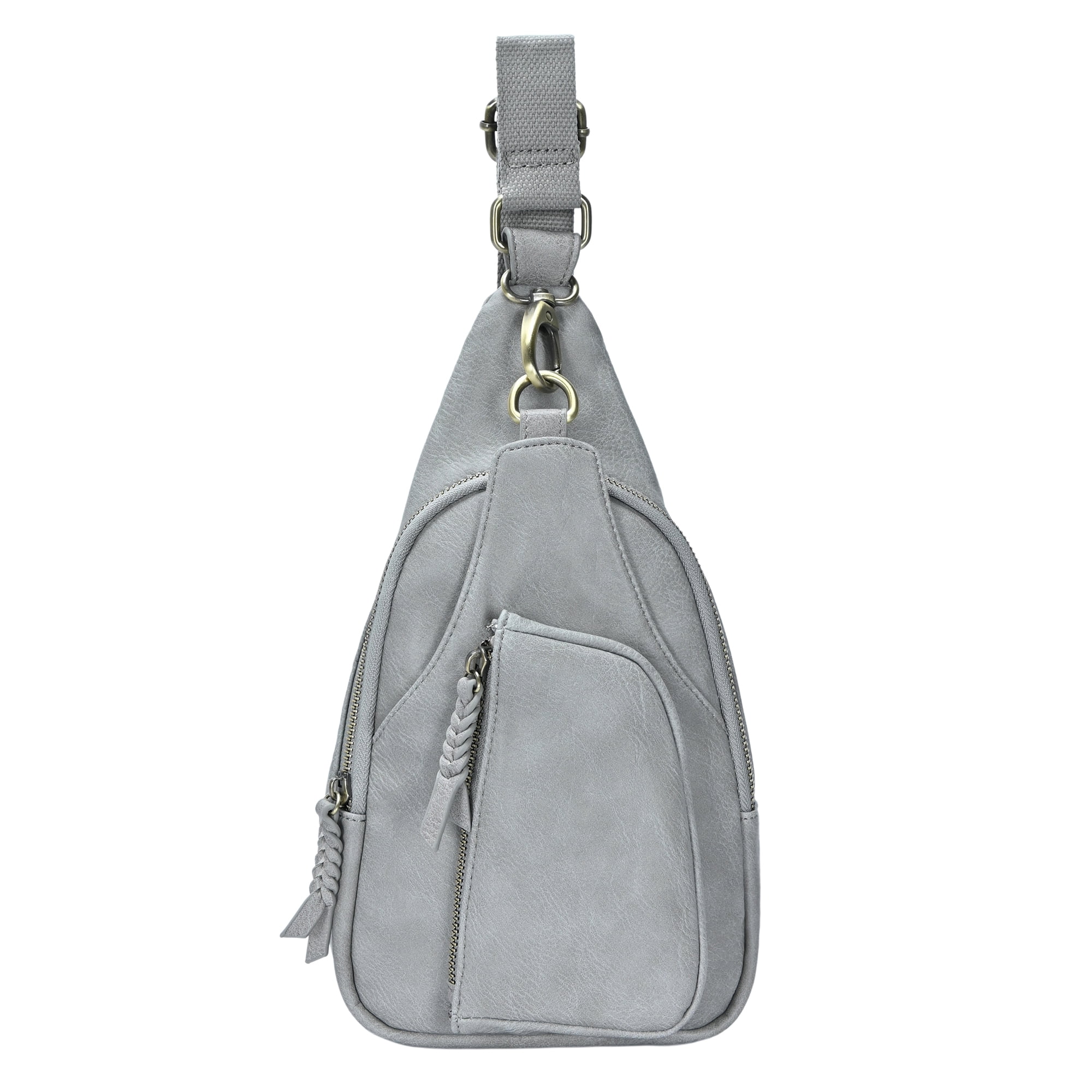 Antik Kraft - The Tasha Soft Vegan Leather Crossbody Sling Backpack ...