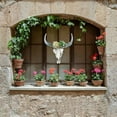 Mfigree Cow Head Wall Hanging Decor Flower Succulent Bull Farmhouse ...
